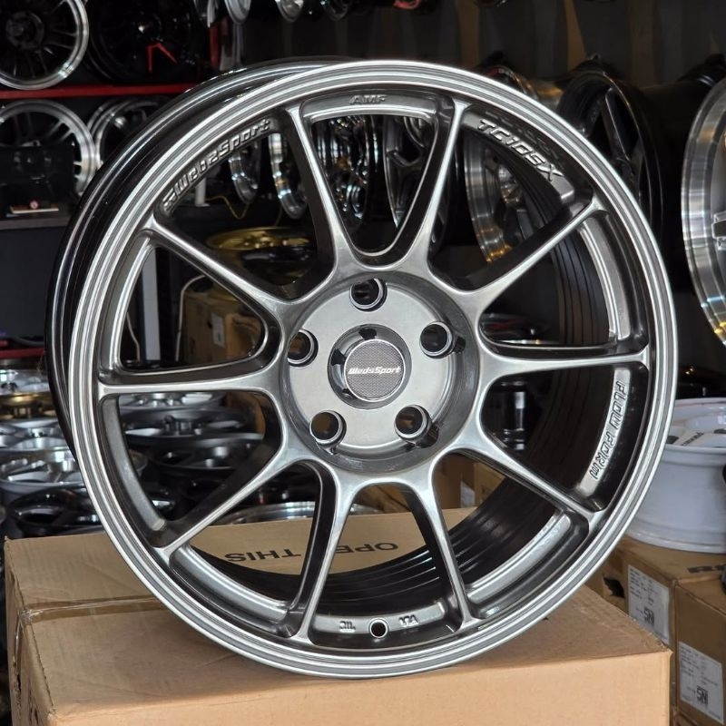 Jual velg racing r17 WEDSSPORT TC105X PCD 5X114,3 velg mobil ring 17 cocok untuk mobil Innova ...