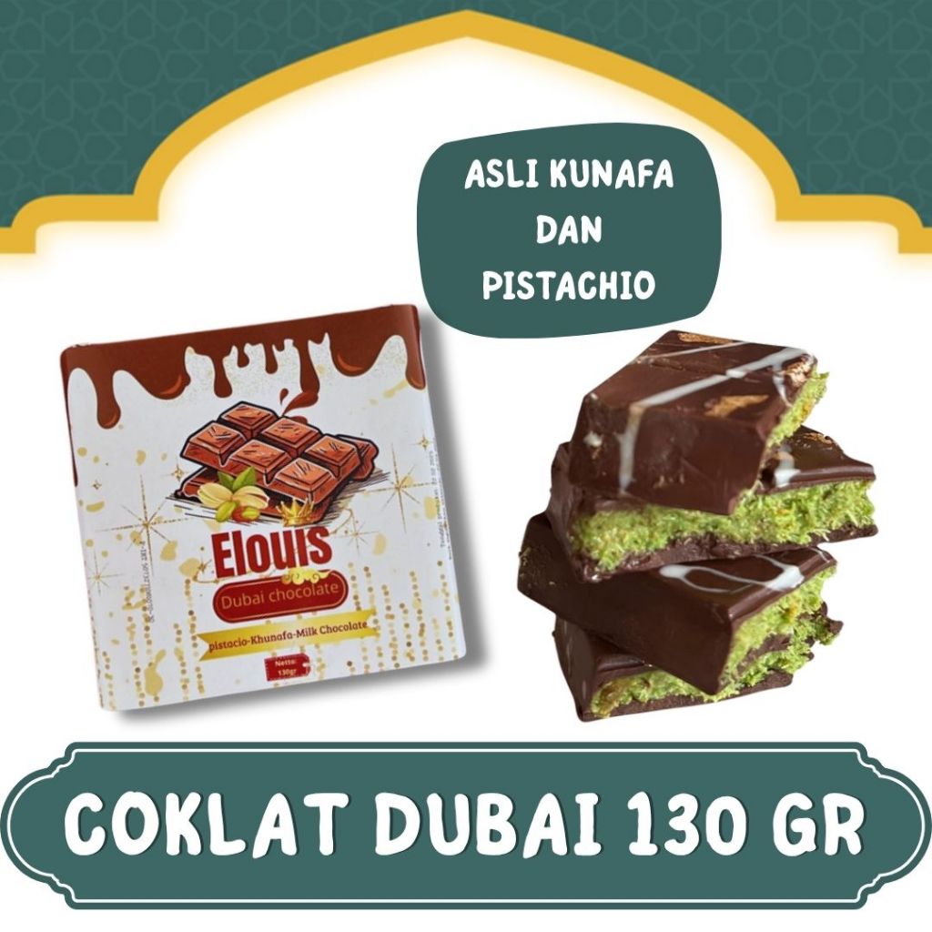 Jual OLEH OLEH HAJI DAN UMROH COKLAT DUBAI 100% ORIGINAL ASLI 130GR I COKELAT DUBAI VIRAL I ...