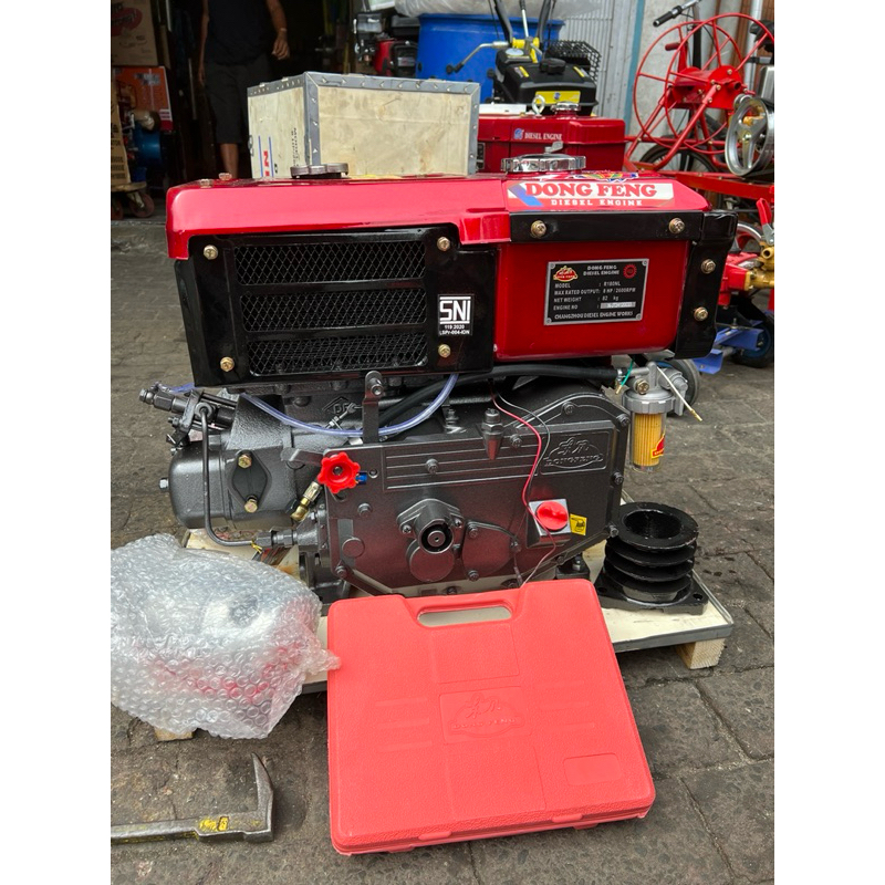 Jual MESIN DIESEL DONGFENG ASLI R180 NL 8HP RADIATOR LAMPU | Shopee Indonesia