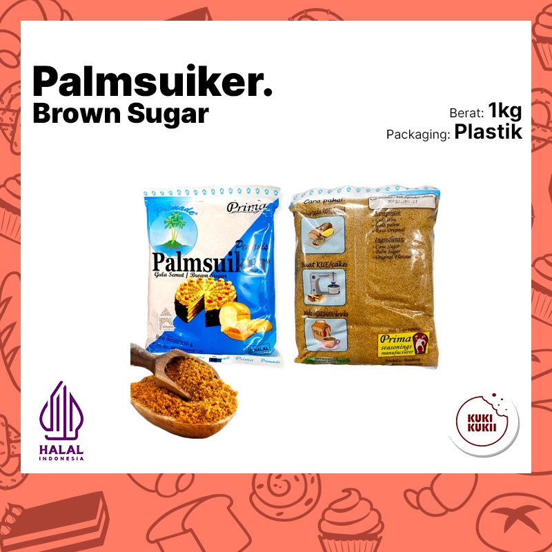 Jual PALMSUIKER Gula Semut Palem 1kg | Brown Sugar Prima Biru 1 kg ...