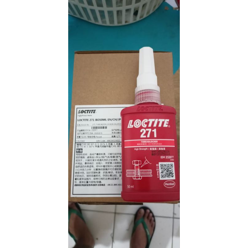 Jual loctite 271 lem baut 50ml | Shopee Indonesia