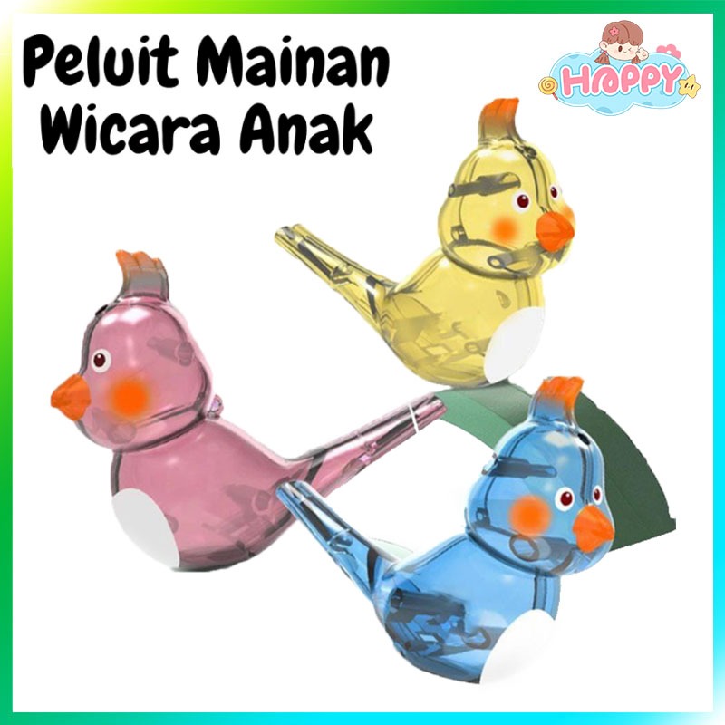 Jual COD Peluit Burung Bird Terapi Wicara Anak Mainan Edukasi Anak ...