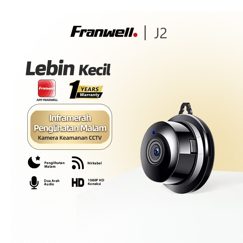 Jual Franwell Kamera CCTV Mini WiFi 1080P | Kecil & Praktis | Malam ...