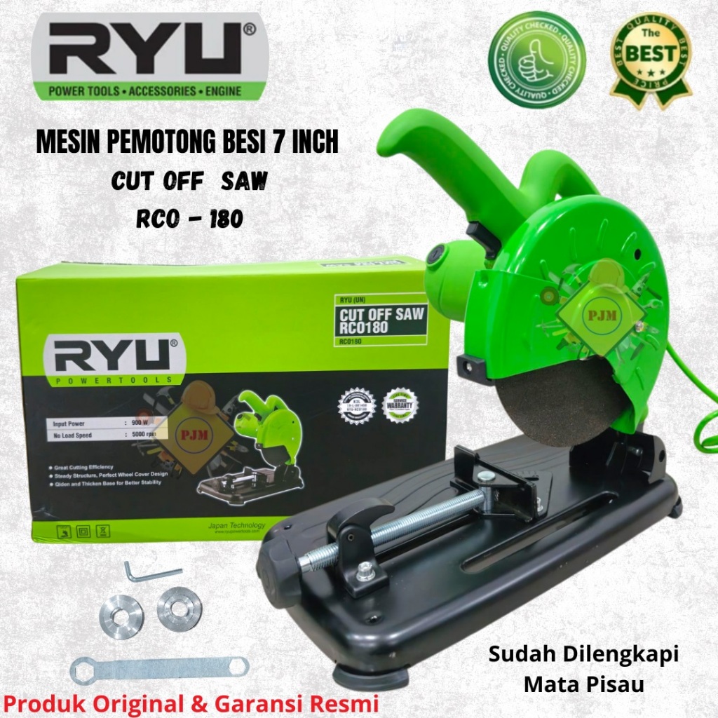 Jual Tekiro Ryu Cut Off Cutting Wheel Chop Saw / Mesin Pemotong Besi 7 ...