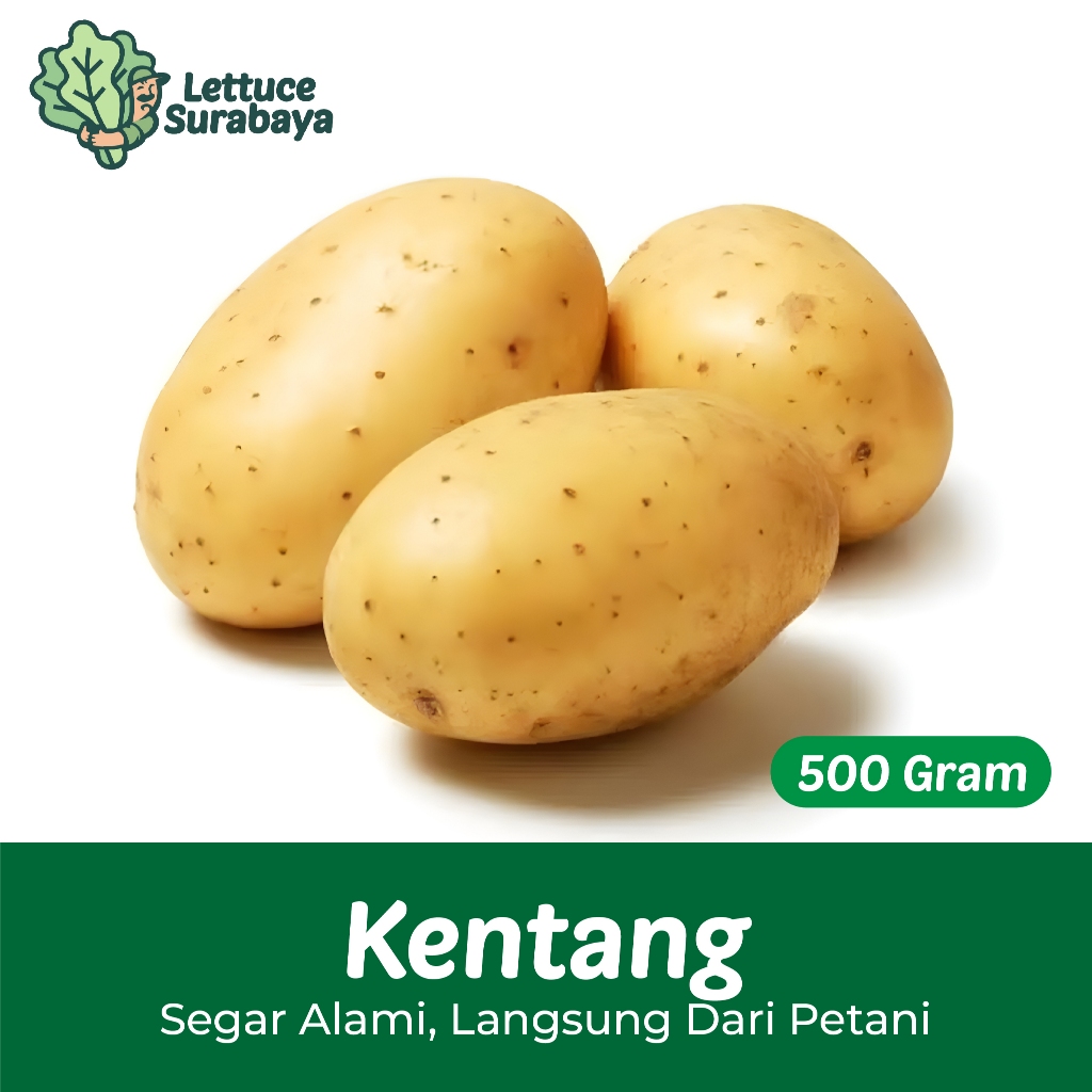 Jual Kentang Sedang/Besar 500 Gram | Shopee Indonesia