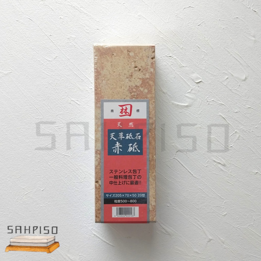 Jual Amakusa Red Japanese Natural Stone Grit 500-800 japan whetstone ...