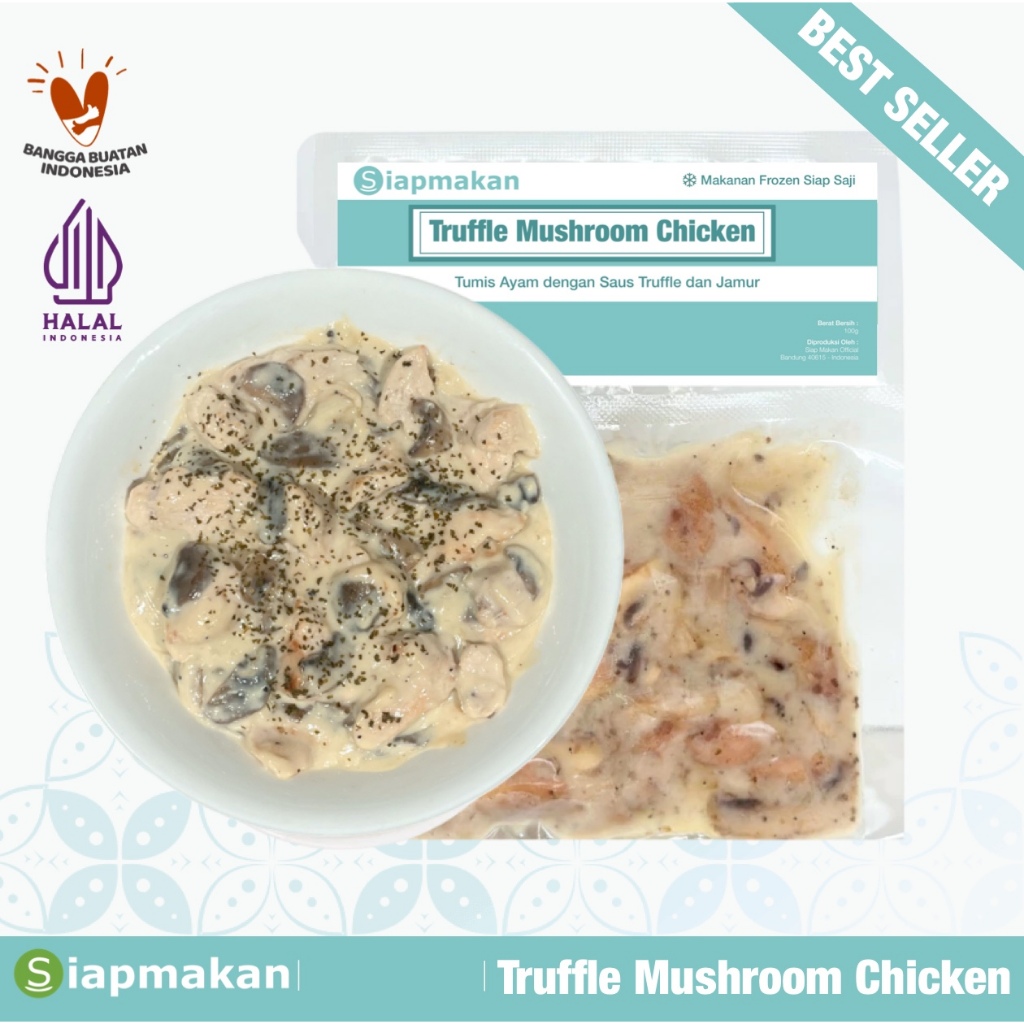 Jual Chicken Truffle Mushroom Ayam jamur dengan saus Truffle Per Porsi ...