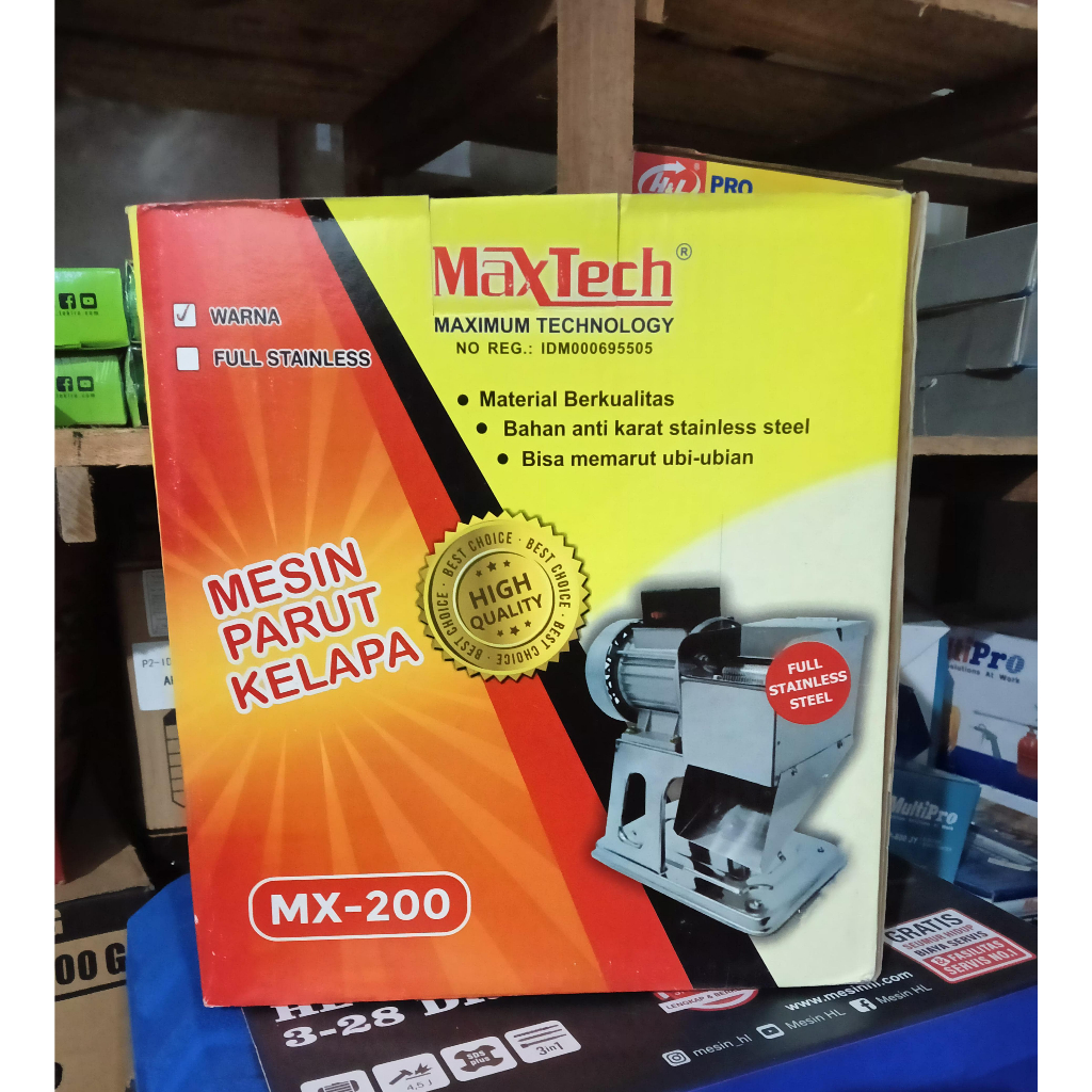 Jual Mesin Parut Kelapa Merk MaxTech MX-200 (200w) | Shopee Indonesia