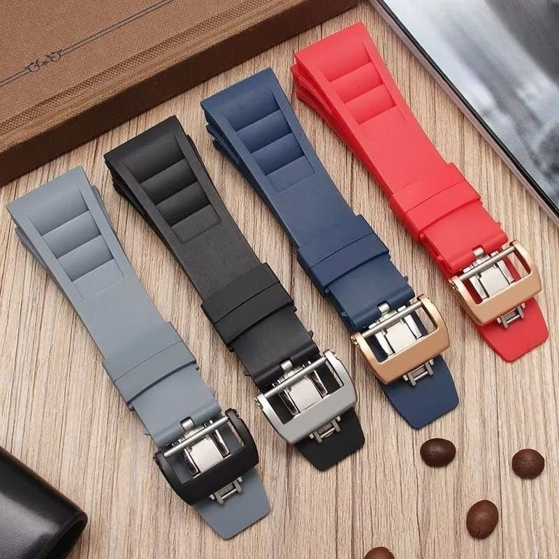 Jual STRAP RUBBER TALI JAM TANGAN RICHARD MILLE RM BAUT CONNECTION TALI ...