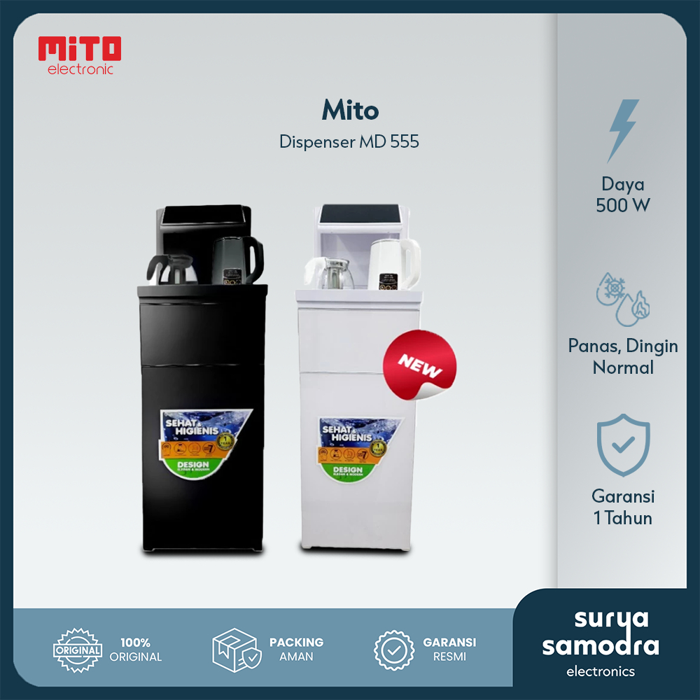 Jual MITO Water Dispenser Galon Air Multifungsi MD555 Sencha | Shopee ...