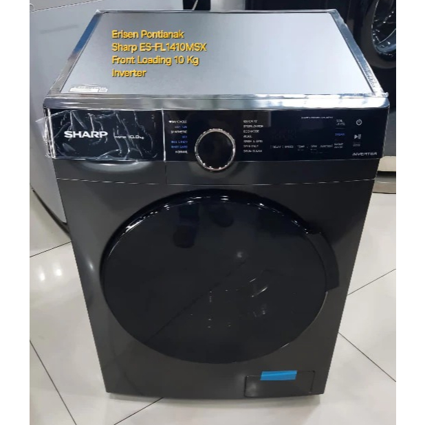 Jual Mesin Cuci Front Loading SHARP ES-FL1410MSX (unit eksdisplay ...