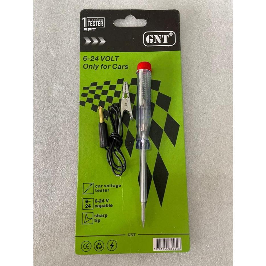 Jual GNT Testpen DC 6-24V Test Pen Kabel Tespen AKI Voltage Mobil Motor ...