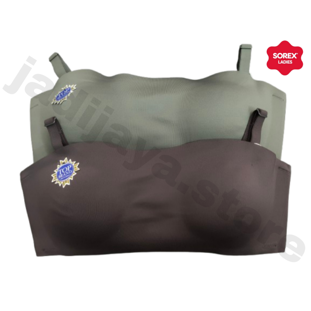 Jual Sorex Bra Kemben Tanpa Kawat Half Cup 1/2 Seamless Kait 3 Busa ...