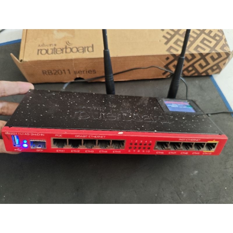 Jual Mikrotik Routerboard RB2011UiAS-2HnD-IN Made in Lithuania Hidup ...