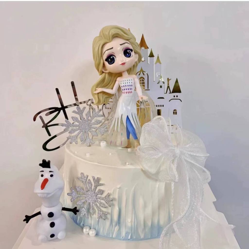 Jual Cake Topper Edisi Frozen/ Hiasan Cake Tema Elsa Olaf Frozen ...