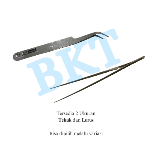 Jual Pinset Stainless SILVER Lurus dan Tekuk | Shopee Indonesia
