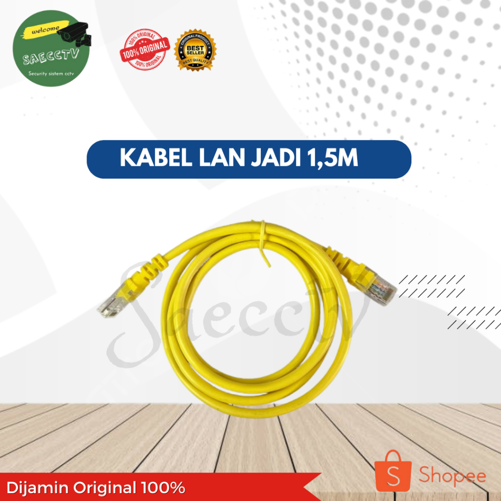 Jual KABEL LAN JADI 1,5 meter | Shopee Indonesia