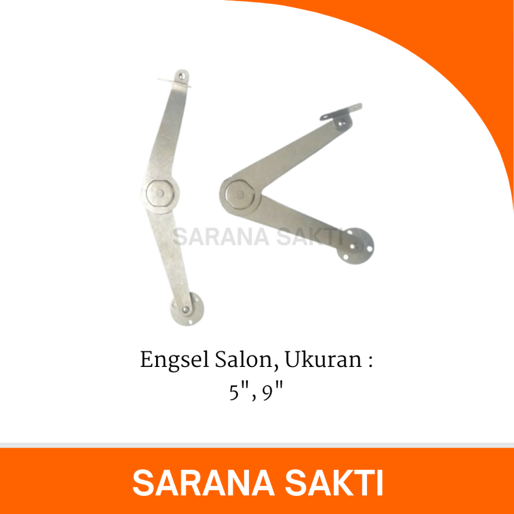 Jual Engsel Salon 5" & 9" | Sikutan Stainless Penahan Jendela / Engsel ...