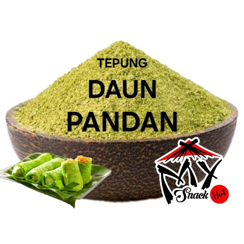 Jual TEPUNG DAUN PANDAN 50GR BUBUK GODHONG IJO HIJAU PURE GREEN LEAF ...