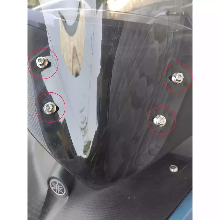Jual BAUT PROBOLT BAUT VISOR AEROX NMAX HENG THAILAND 100% ORIGINAL ( 1 ...