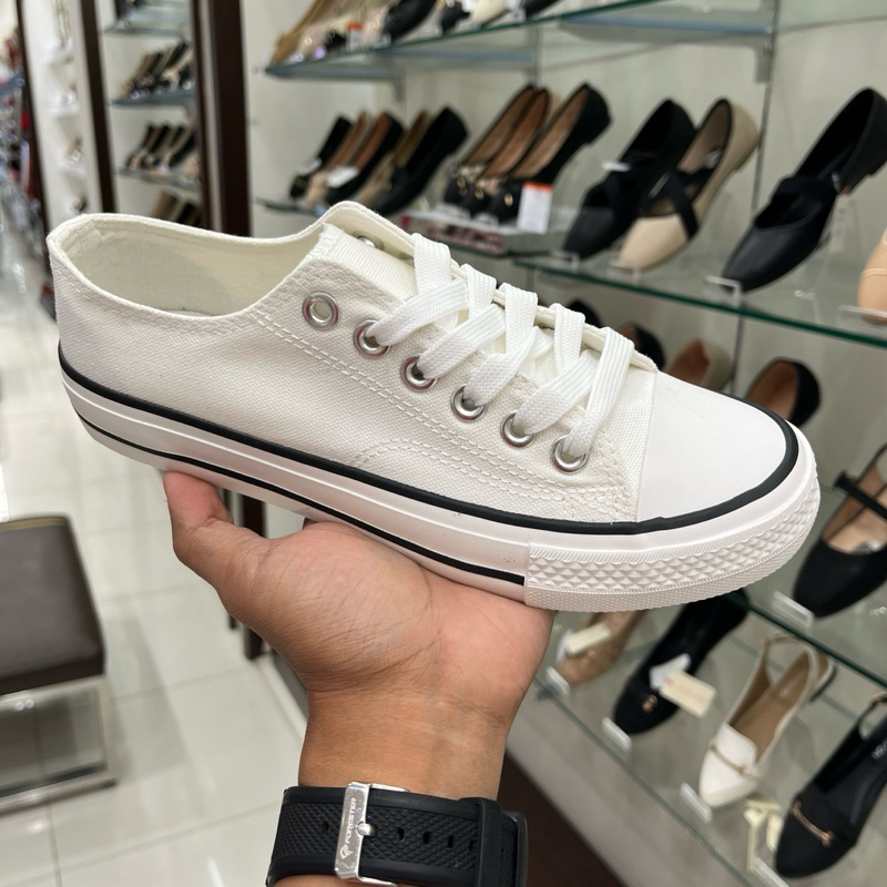 Jual Nevada Nevada Sepatu Sneakers Original Putih Tali Wanita 36-40 ...