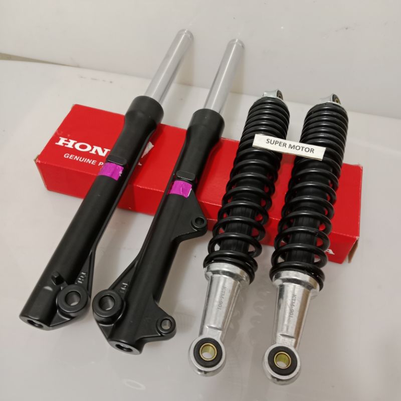 Jual SHOCK DEPAN+BELAKANG REVO ABSOLUTE REVO FIT SUPRA X 125 FI BLADE ...