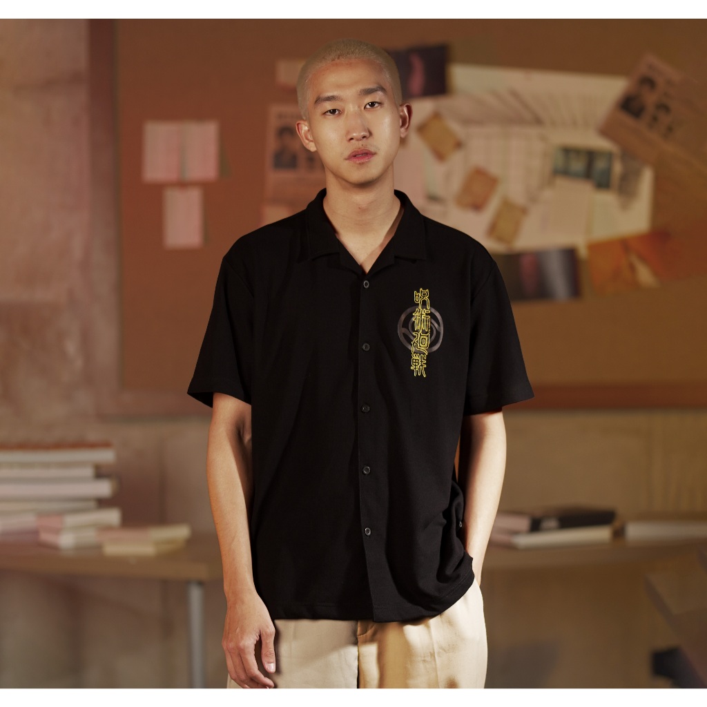 Jual JUJUTSU KAISEN | MATSUDA Kemeja Pria Tojukose Black | Shopee Indonesia