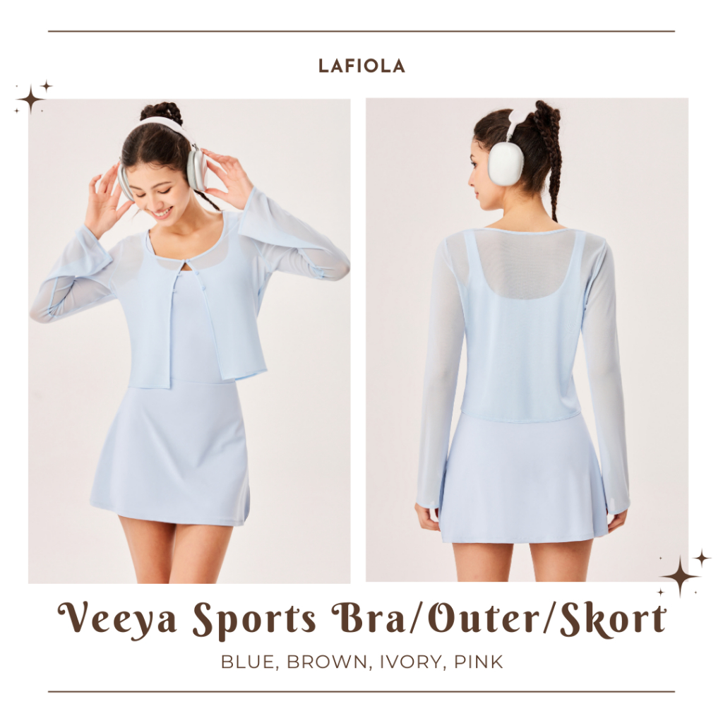 Jual LAFIOLA - PREMIUM VEEYA SERIES SPORTS BRA/OUTER or SKORT Olahraga ...