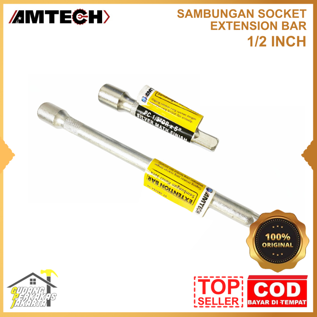 Jual AMTECH SAMBUNGAN KUNCI SOK EXTENSION BAR/PERKAKAS TOOLS / Extention Bar | Shopee Indonesia