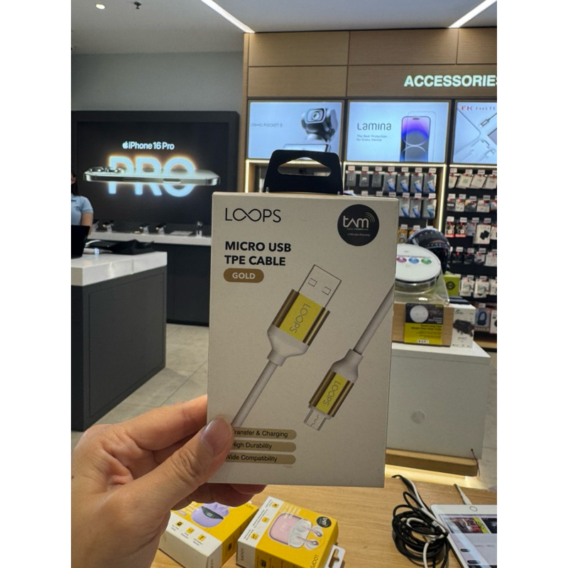 Jual LOOPS Micro USB TPE Cable (Barang Flash Out) | Shopee Indonesia