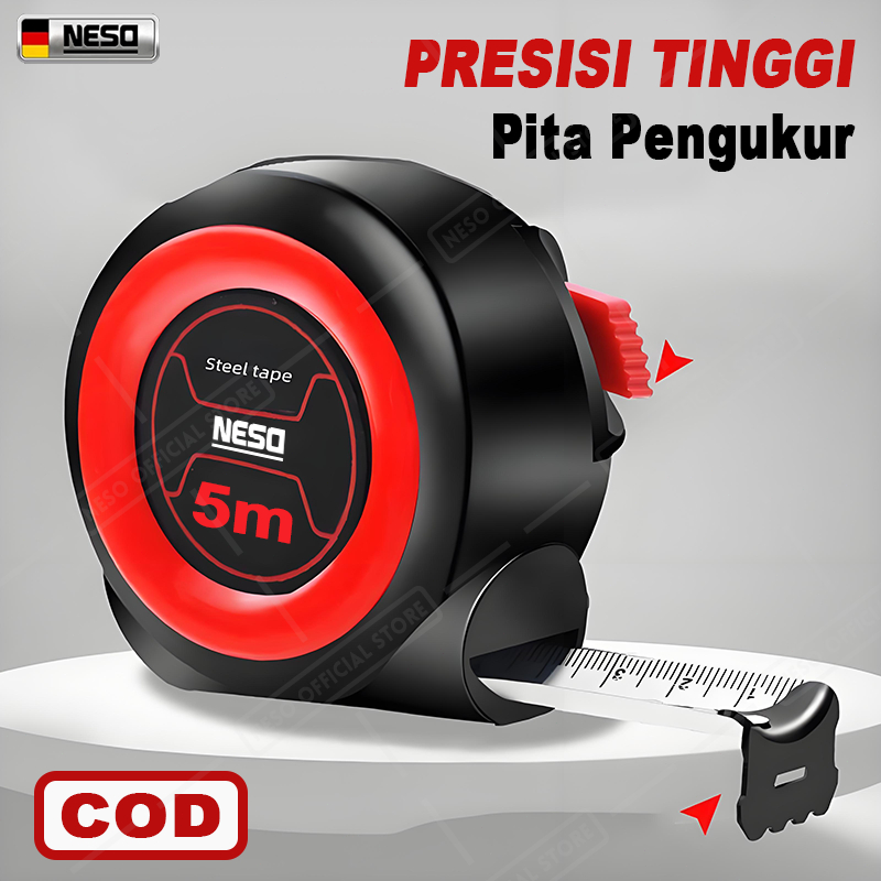 Jual NESO Pita Pengukur Meteran 3/5 Meter（COD）/Meteran Digital Laser/Meteran Baja Anti Karat ...