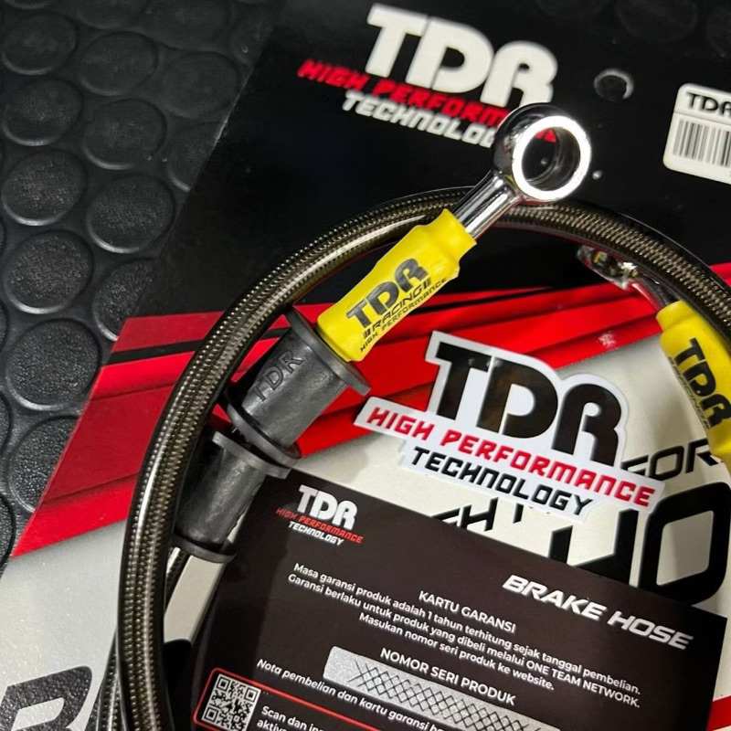 Jual Selang Rem TDR BLACK Carbon 130CM/120 CM /110CM /100 CM /94 CM/89CM /76CM/61CM/45CM /40 CM ...