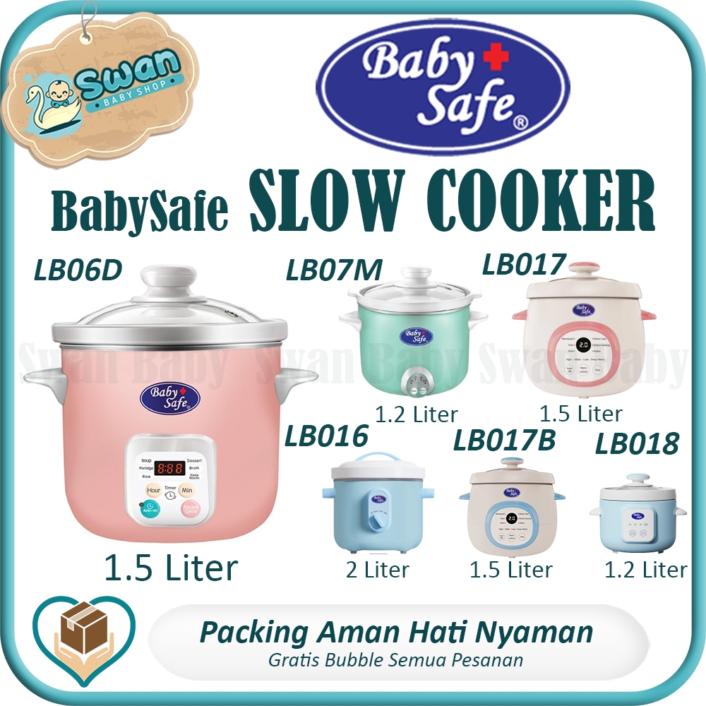 Jual Baby Safe Slow Cooker 1.5 L BabySafe SlowCooker | Shopee Indonesia