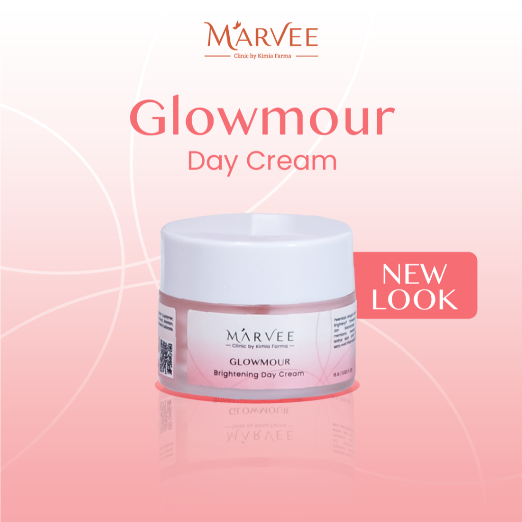 Jual Marvee Glowmour Brightening Day Cream 15gr | Shopee Indonesia