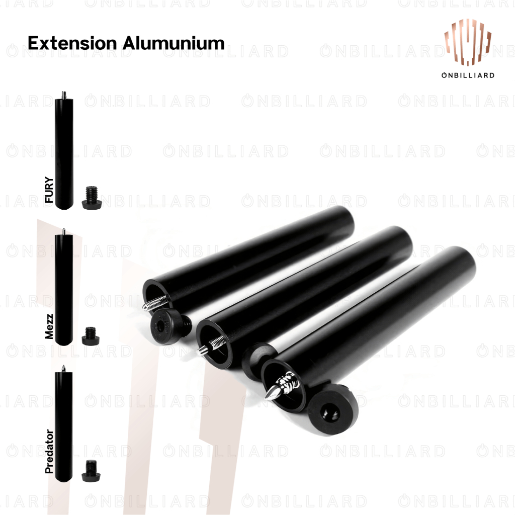Jual PREDATOR MEZZ FURY Extension Alumunium Extender Billiard 2 3 4 5 6 7 8 9 10 Inch Inci ...