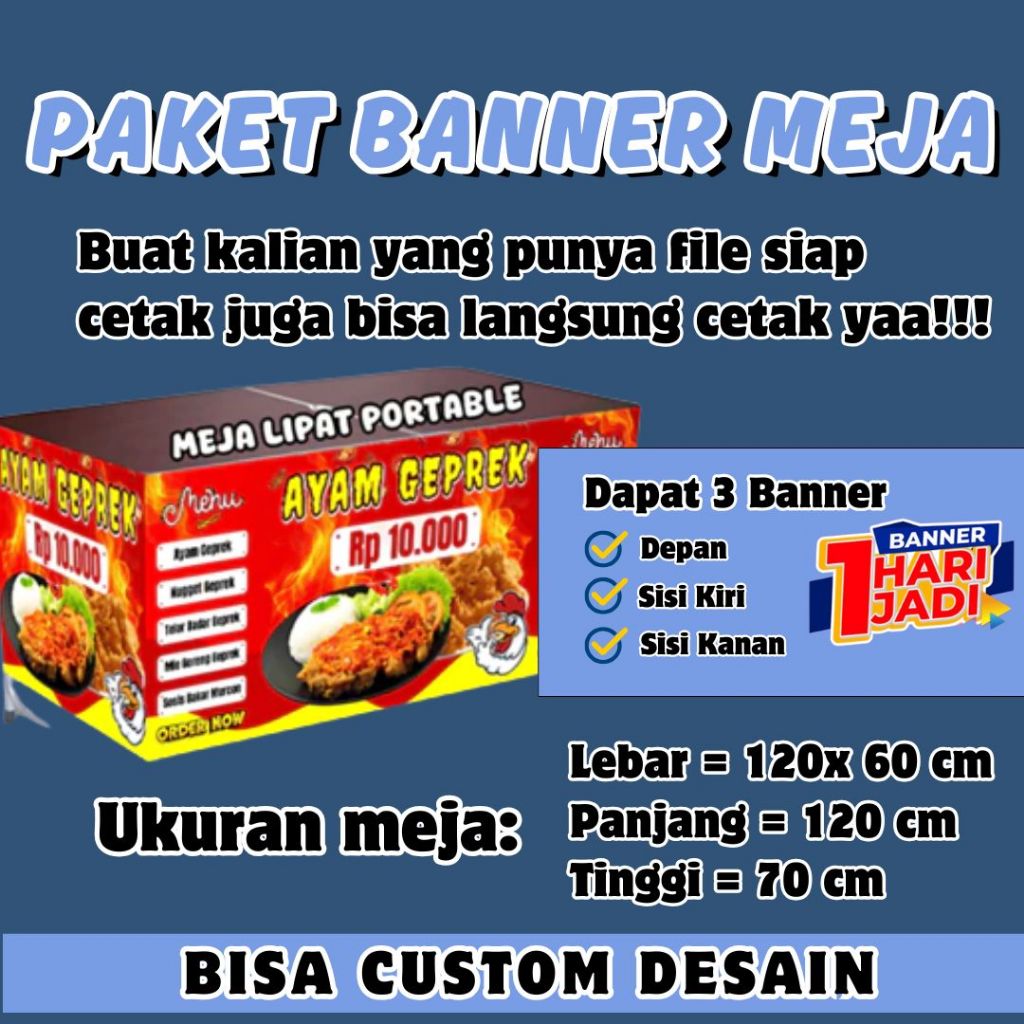 Jual CETAK BANNER SPANDUK MEJA CUSTOM DESAIN | FILE SIAP CETAK | MEJA ...