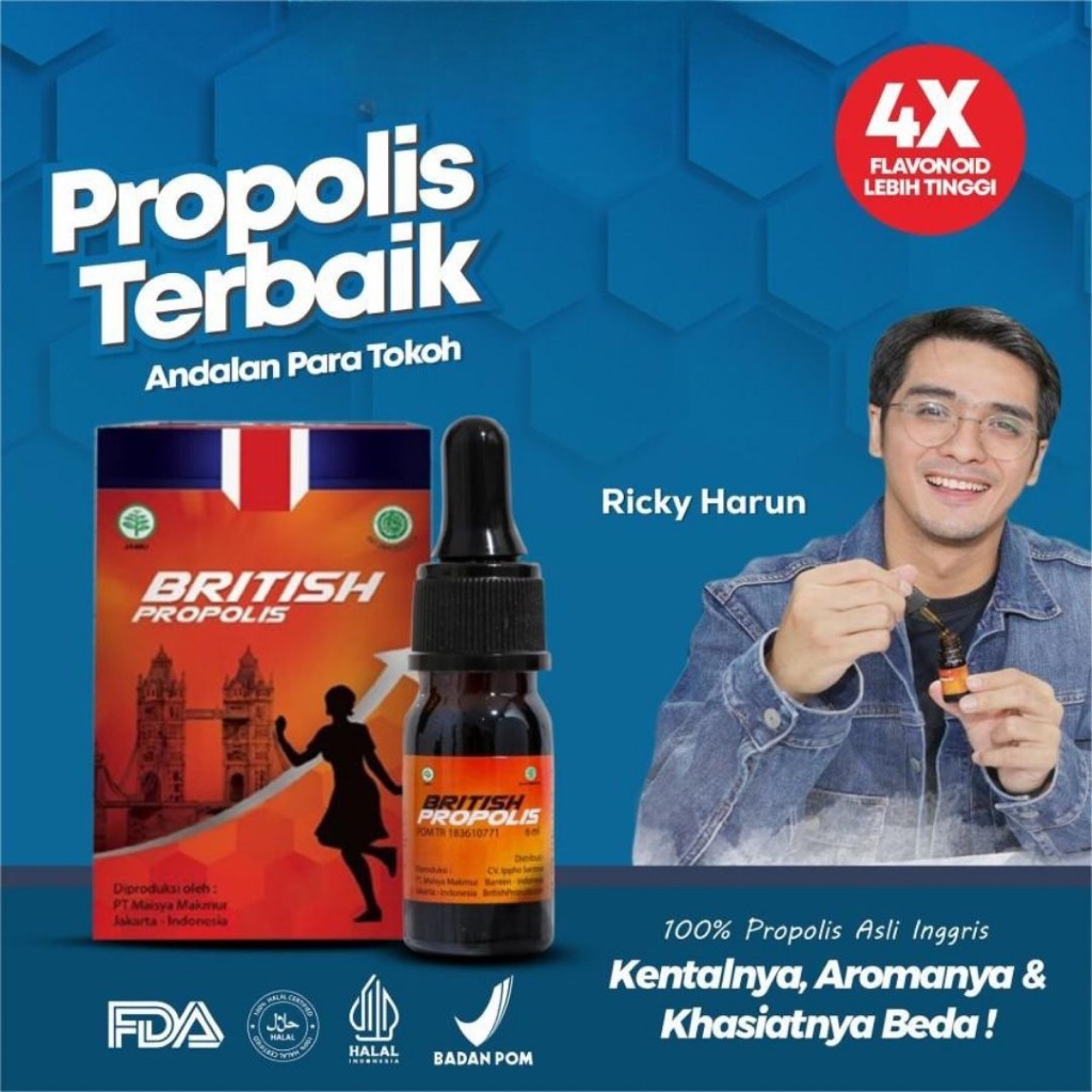 Jual British Propolis Asli Inggris | Tinggi Flavonoid dan FDA | Shopee ...