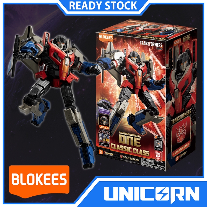 Jual Blokees Transformers ONE Classic Class Starscream Model Kit ...