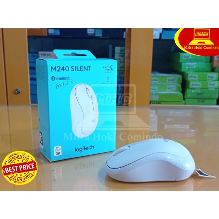 Jual Mouse Logitech M240 Wireless Bluetooth Silent Click | Shopee Indonesia