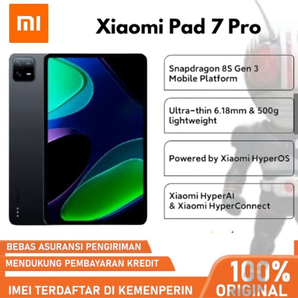 Jual XIAOM MII PAD 7 PRO 12+512GB ORIGINAL GARANSI RESMI | Shopee Indonesia