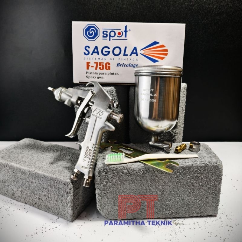 Jual Spraygun F75G tabung atas / spray gun F75 G alat semprot cat 400 ...