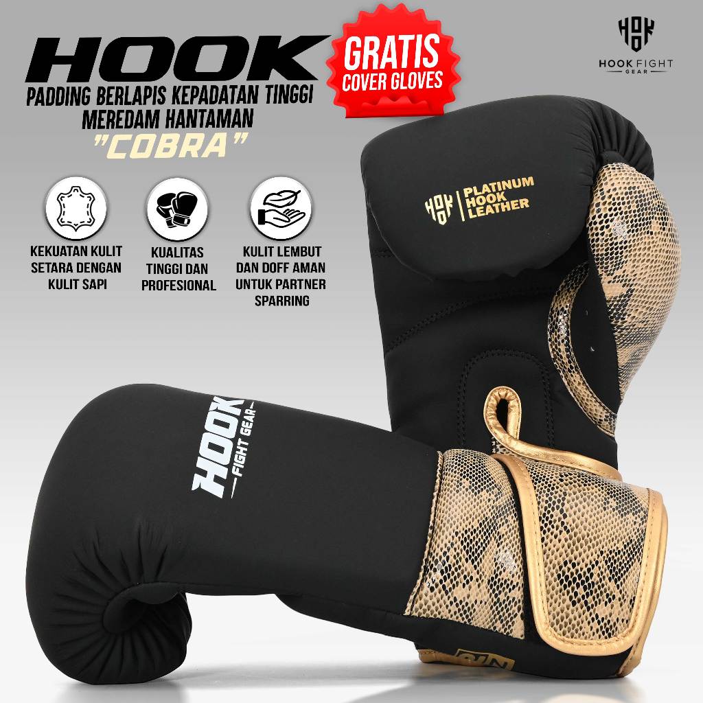 Jual Sarung Tinju Dewasa Hook Boxing Gloves Sarung Tangan Muay Thai ...