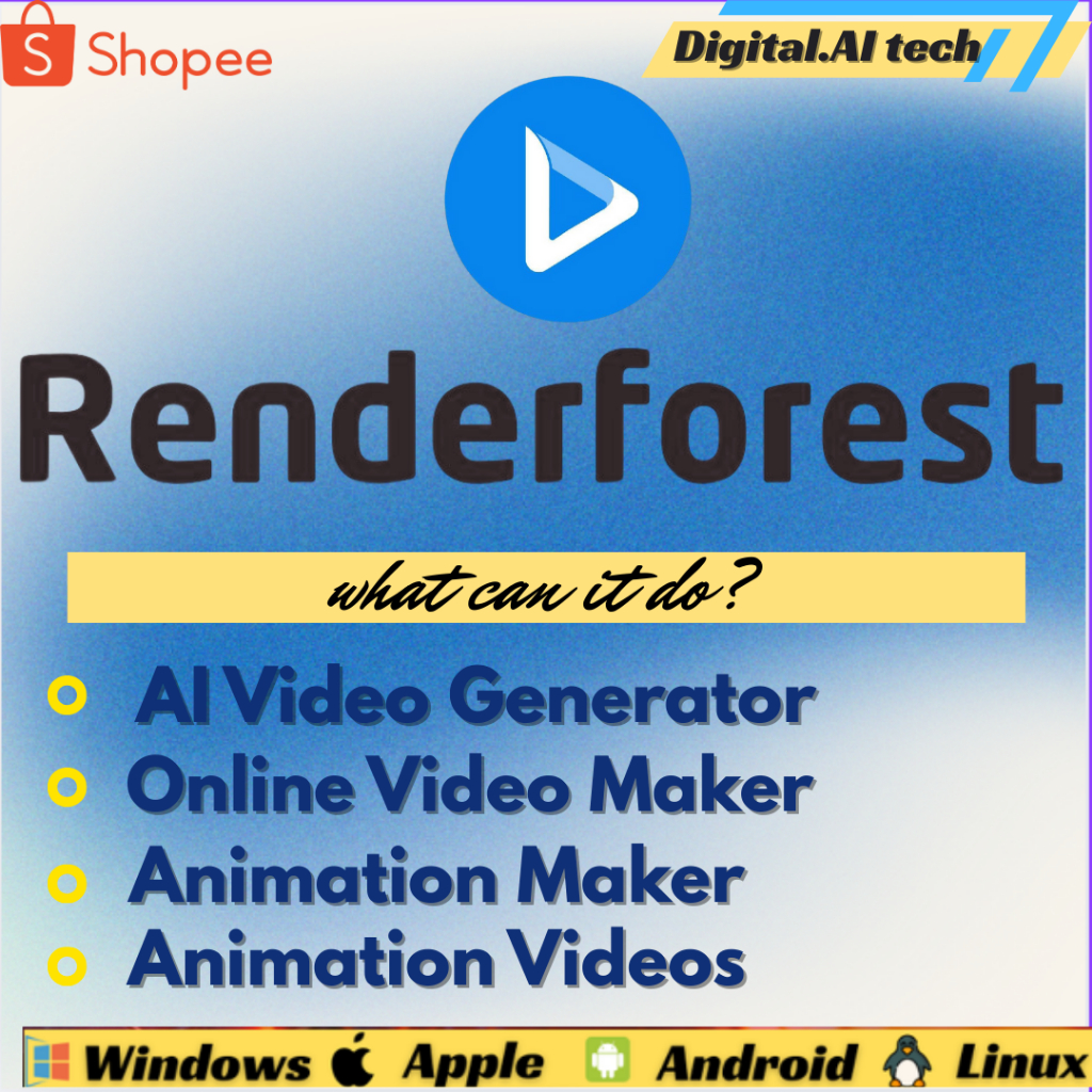 Jual Renderforest PRO | Shopee Indonesia