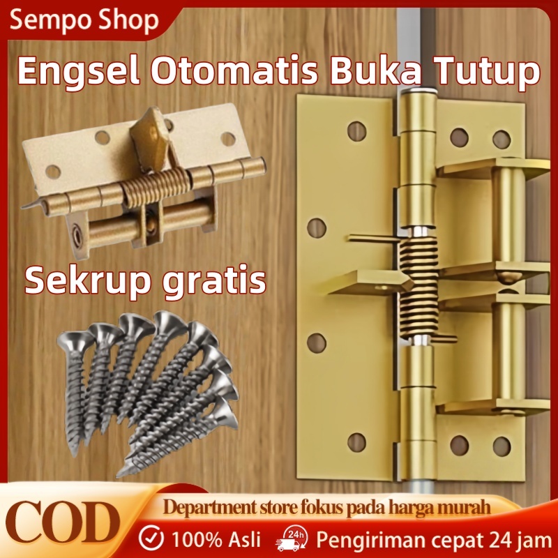 Jual Engsel Pintu Otomatis Spring Door Closer Engsel Metal Metal 90 ...
