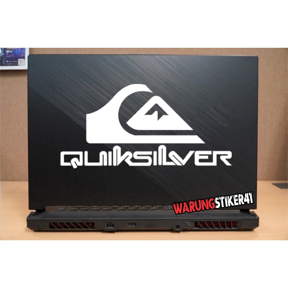 Jual stiker laptop quiksilver sticker cutting custom | Shopee Indonesia
