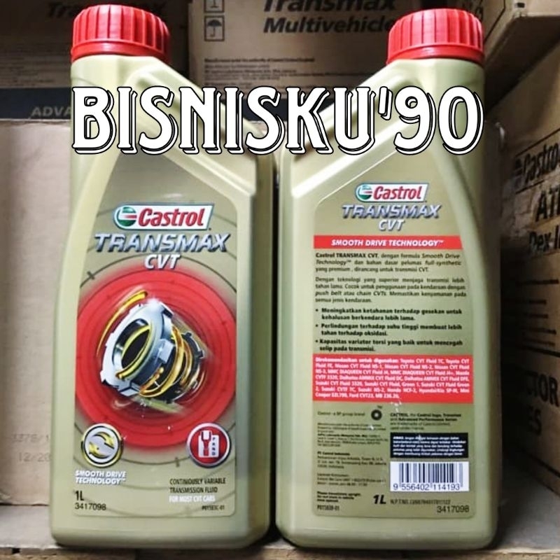 Jual CASTROL Transmax CVT 1L / Oli Matic CVT | Shopee Indonesia
