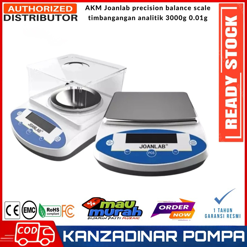 Jual AKM Joanlab precision balance scale timbangangan analitik 3000g 0.01g | Shopee Indonesia