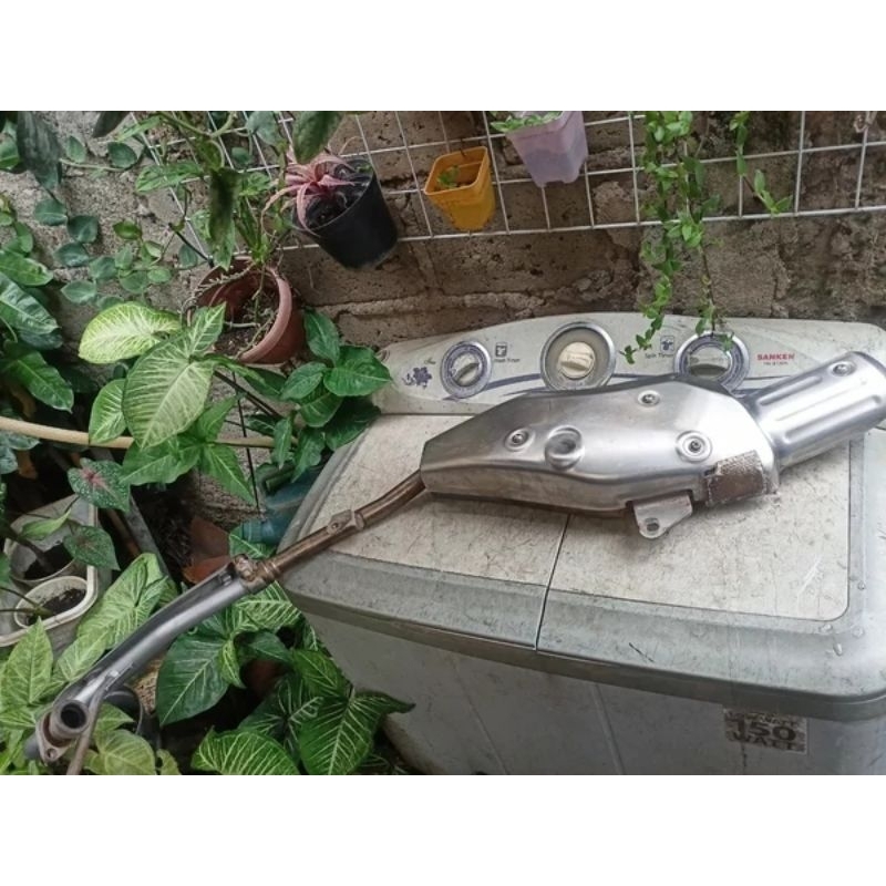 Jual Knalpot klx 150 dtracker 150 d tracker kawasaki original ori ...