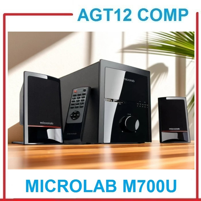 Jual Microlab M700U 46W RMS USB SD Card Multimedia Speaker Komputer PC ...