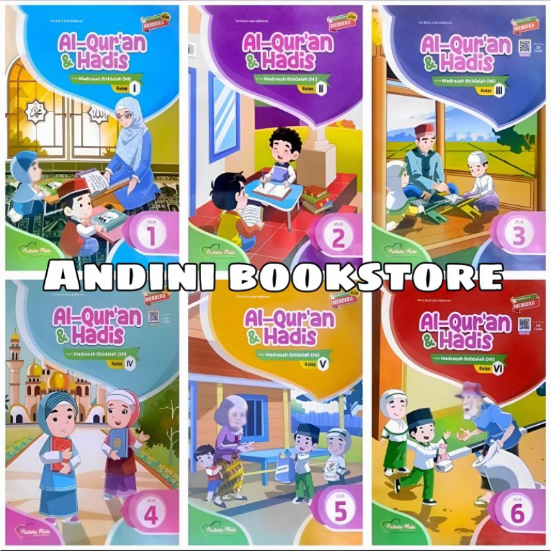 Jual BUKU AL-QUR'AN HADIS KELAS 1 2 3 4 5 6 MI KURIKULUM MERDEKA PUSTAKA MULIA | Shopee Indonesia
